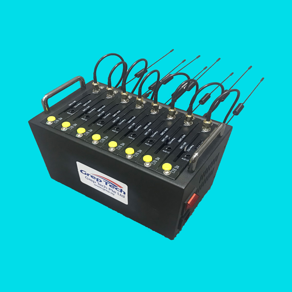 Modem Pool – 8 Port (3G) | Grep Tech Pte Ltd